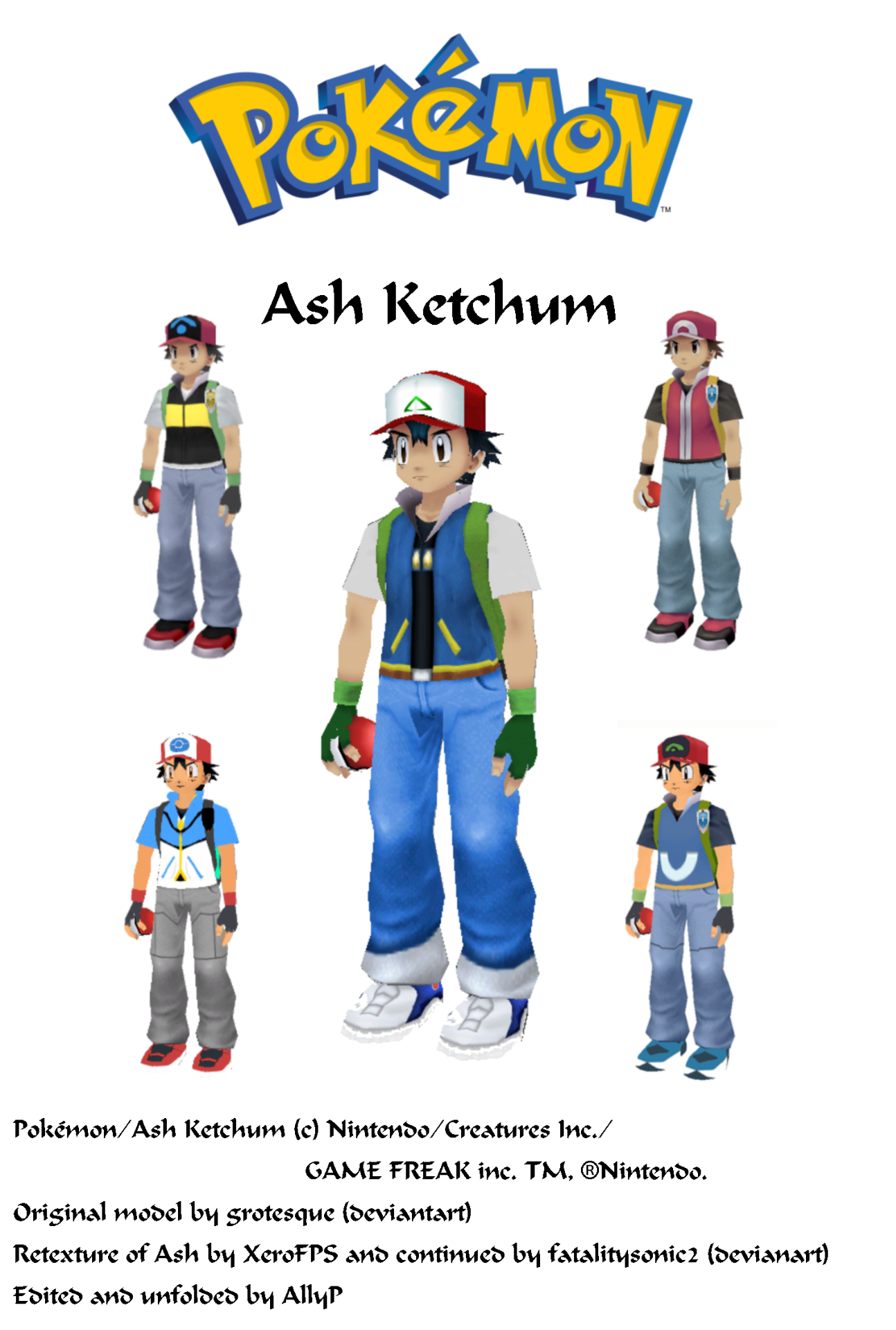 Pokémon Papercrafts :: allypapercrafts